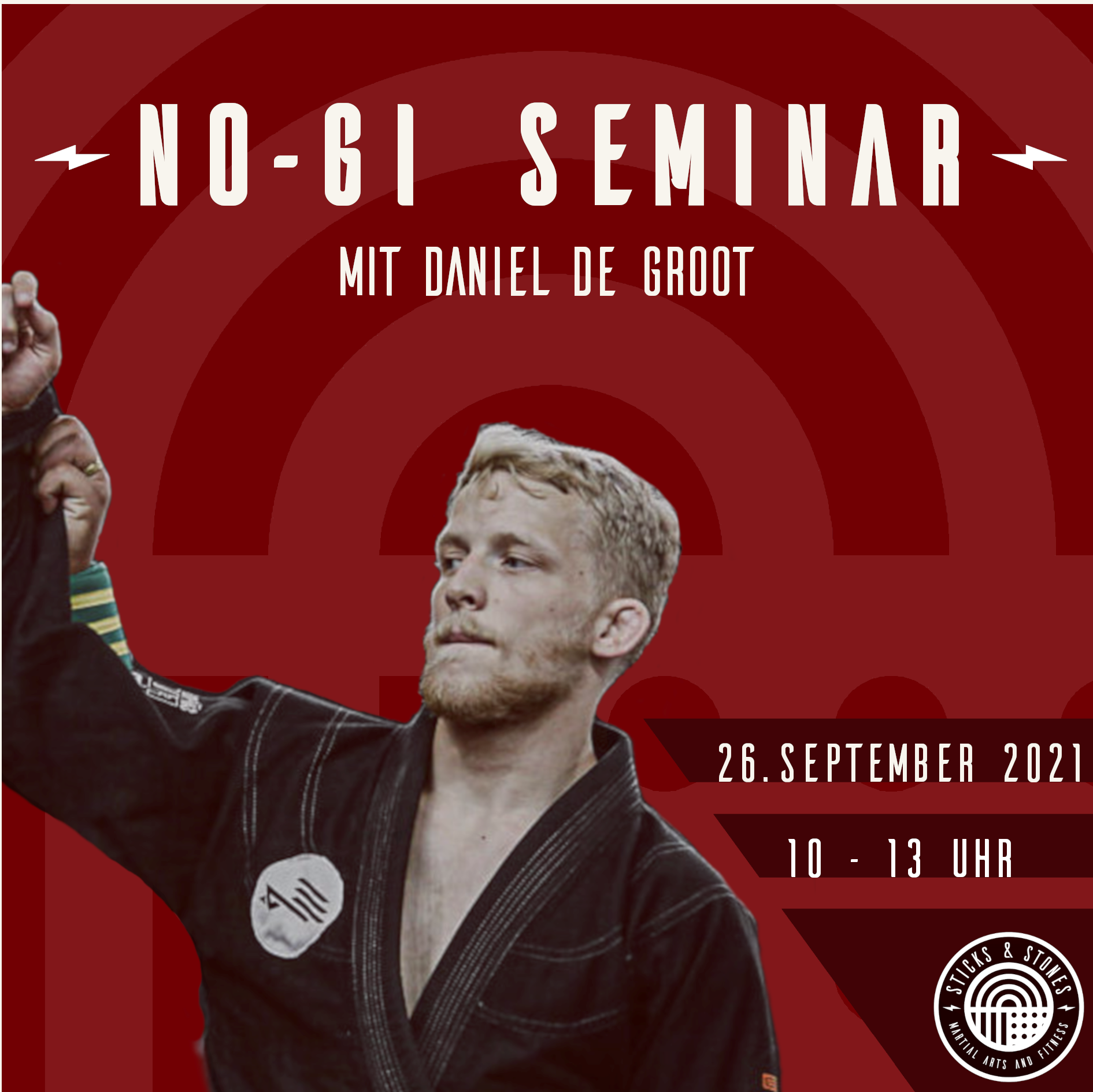 No-Gi BJJ Seminar mit Daniel De Groot - Kampfsportschule Münster Sticks ...